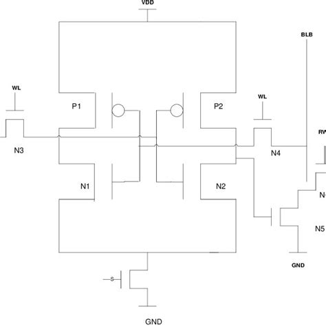 Power Gating Implementation In 8t Sram Cell Download Scientific Diagram