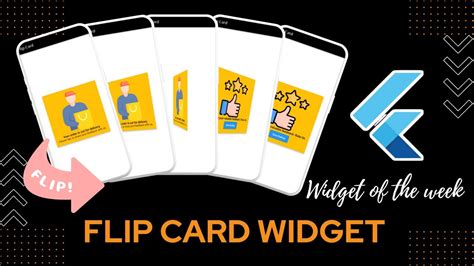 Flutter Widget Of The Week Flip Card Widget Youtube