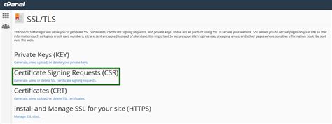 How To Generate A Csr Code In Cpanel Helpdesk