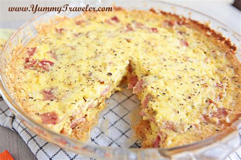 Easy Crustless Quiche Lorraine Recipe