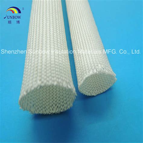China Heat Resistant Non Alkali Braided Fiberglass Thermal Insulation