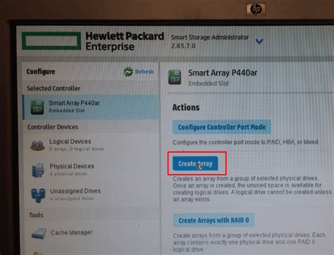 Setting Up RAID On HP ProLiant DL Server