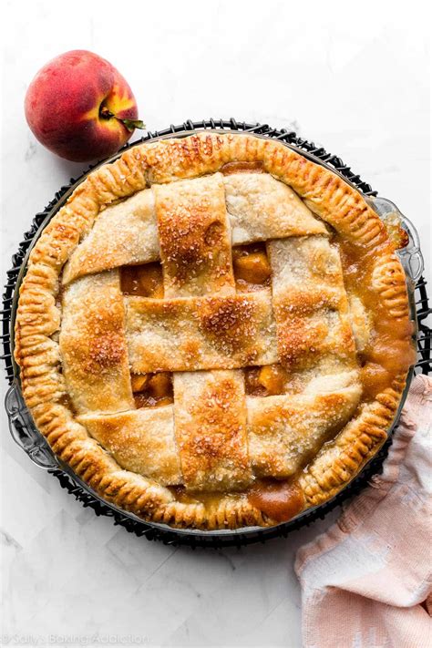 Perfect Peach Pie Recipe Sallys Baking Addiction