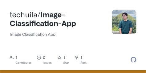 github techuila image classification app image classification app