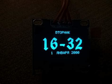Нужна помощь Oled часы погодная станция Аппаратная платформа Arduino