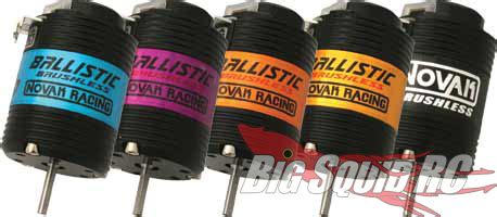 Build Your Own Custom Novak Ballistic Motor Big Squid RC RC Car And Truck News Reviews