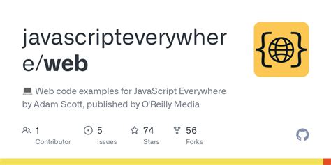 Github Javascripteverywhereweb 💻 Web Code Examples For Javascript