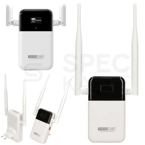 Wzmacniacz Sygnału Wifi Ac1200 Dual Band 1x Rj45 100mb S Ekran Oled Totolink Elecena Pl