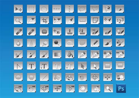 Free Photoshop Tools Icons Vector Art And Graphics
