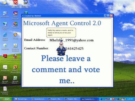 microsoft agent control 2 0 free source code tutorials and articles
