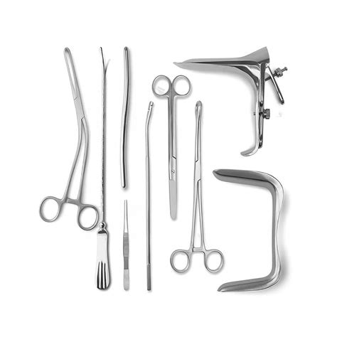 Pcs Gynecology Surgical Instruments Set Kit Beautizon Instruments
