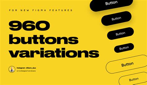 All Buttons Variants For FIgma Figma