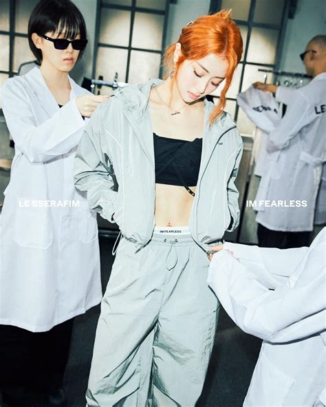 Le Sserafim Chaewon Huh Yunjin Sakura R Kpopfap