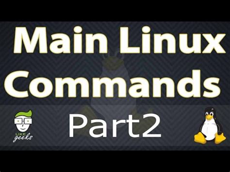 Basic Linux Commands For Beginners Part2 YouTube