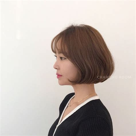차홍룸용산점 김다혜 실장 단발 모즈펌 빌드펌 On Instagram 🍃차홍룸 용산점 김다혜 실장 보니펌베이비브라운 사랑스러운 보니펌 매력 가득 담아