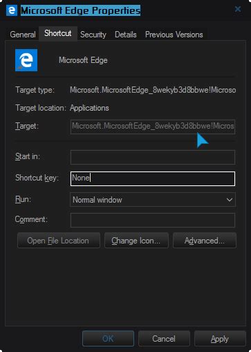 How Do I Get To The Edge Properties Windows 10 Forums