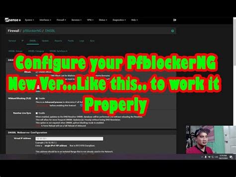 How To Properly Configure PFblockerNG Updated Version Para Mag Work At Ma Block Mga Site