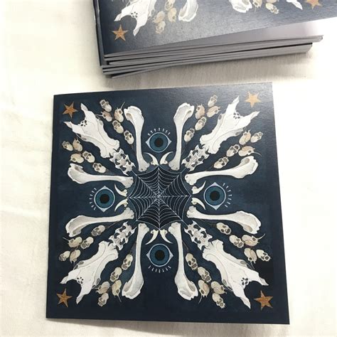 Small Square Notebook Buzzard And Snapdragon Blank Pages Etsy