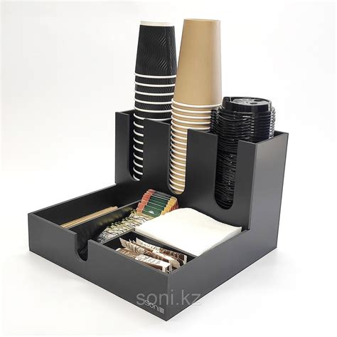 Органайзер №4 для стаканчиков салфеток мешалок купить по доступной цене в Алматы ИП Soni