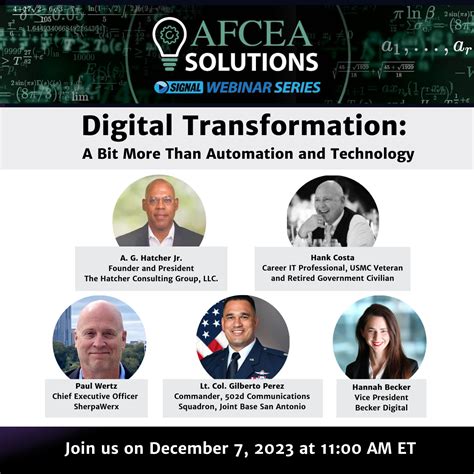 “digital Transformation A Bit More Than Automation And Technology” Webinar — Becker Digital