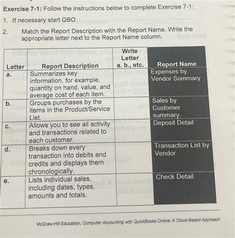 Solved Exercise 7 1 Follow The Instructions Below To