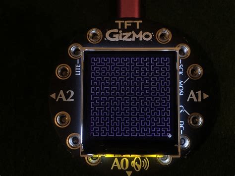 Turtle Graphics On Gizmo Tft Gizmo Turtle Adafruit Learning System