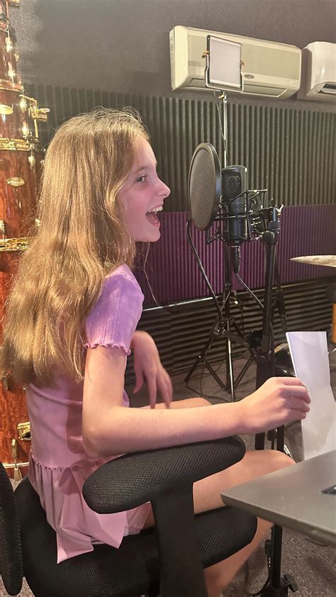 Teagan Sucherman I Had A Fun Time Doing A Voiceover For Young Mazie