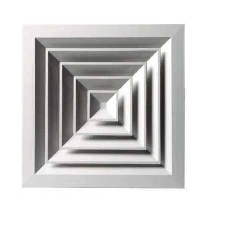 Abs White Square Diffuser At Rs 420 Square Feet In New Delhi Id 15820190497