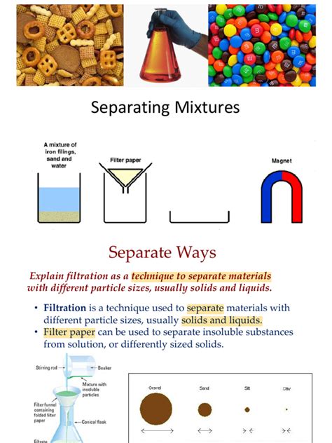 Separating Mixtures Pdf Liquids Crystallization