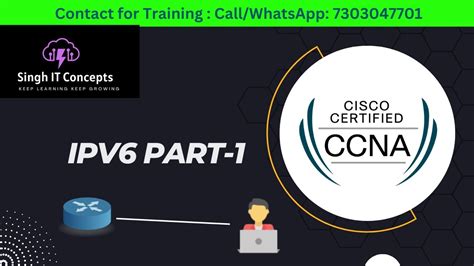 Ipv6 Part 1 Ccna 200 301 Ccna In Hindi Youtube