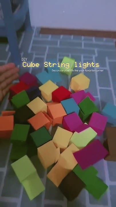 Diy Cube String Lights Room Decor With Fairy Lights Diy Aethersx2