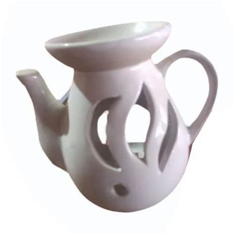 Manual Cd013 Ceramic Oil Candle Diffuser White At Rs 108 Piece In Khurja