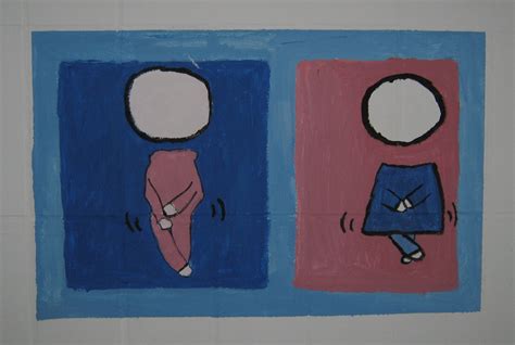 무료 이미지 남자 소녀 여자 소년 번호 색깔 화장실 푸른 그림 아이들 계획 스케치 삽화 재학생 벽화