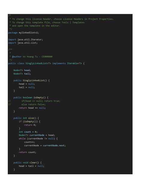 Singly Linked List Pdf Object Oriented Programming Algorithms And
