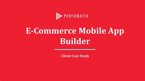 E Commerce Mobile App Builderpdf Free Download