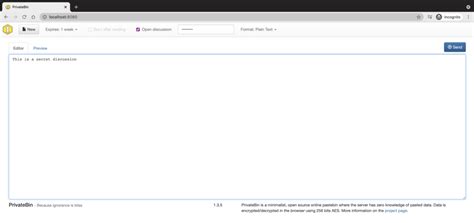 Privatebin Opensource Pastebin On Docker Easycode