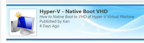Hyper V Native Boot Vhd Page 2 Tutorials