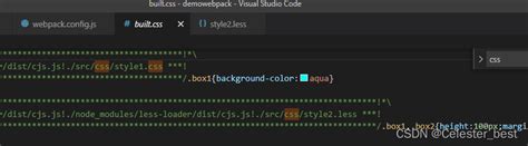 Webpack5 打包css等样式资源，css等样式文件提取，css等样式文件压缩用webpack打包ckeditor5所有css样式 Csdn博客
