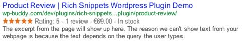 How To Set Up A Rich Snippet For A Woocommerce Product Snip