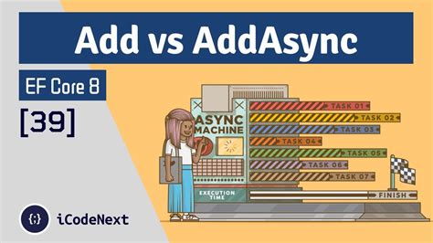 [persian] add vs addasync ef core part 39 youtube