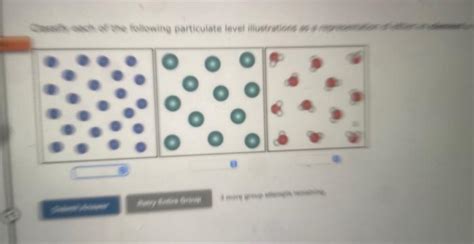 Solved Classify Each Of The Following Particulate Level Chegg