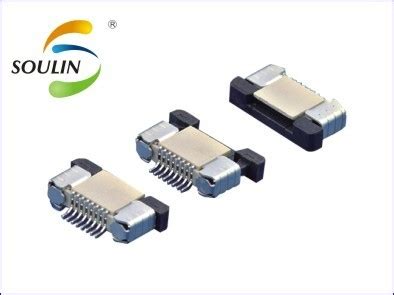 SMT ZIF FPC Cable Connector 1 0mm Pitch