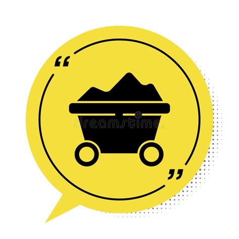 Set Coal Mine Trolley Hierarchy Organogram Chart Laptop With Exclamation Mark Pie Infographic