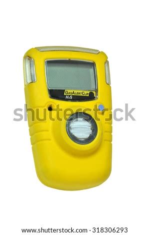 Personal H2s Gas Detector Isolated On Stock Photo 318306305 Shutterstock