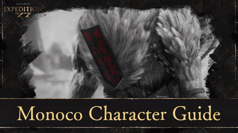 Monoco Best Build And Skills Clair Obscur Expedition 33｜game8