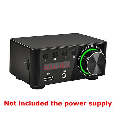 Mini Digital HiFi Bluetooth 5 0 Power Class D Am Plifier Audio 50W 2 Home Theater Car Marine
