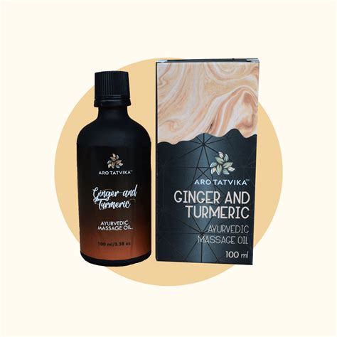 Ginger And Turmeric Massage Oil 100ml Arotatvika