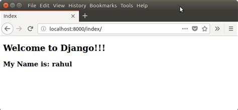 Django Template