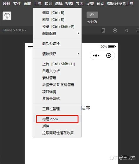 微信小程序 Npm 安装 Weui Csdn博客