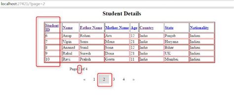 How To Use Paging And Sorting In Aspnet Mvc 4